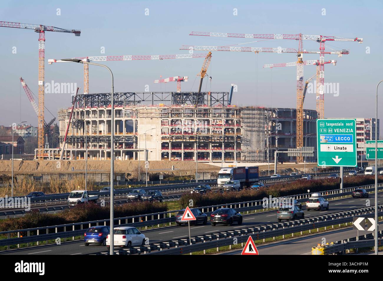 The Milano Santagiulia Ice Hockey Arena for the Milan Cortina 2026 ...