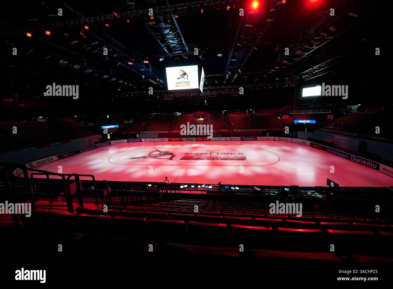 A general view of the Assago Forum, in Assago near Milan, which will be ...