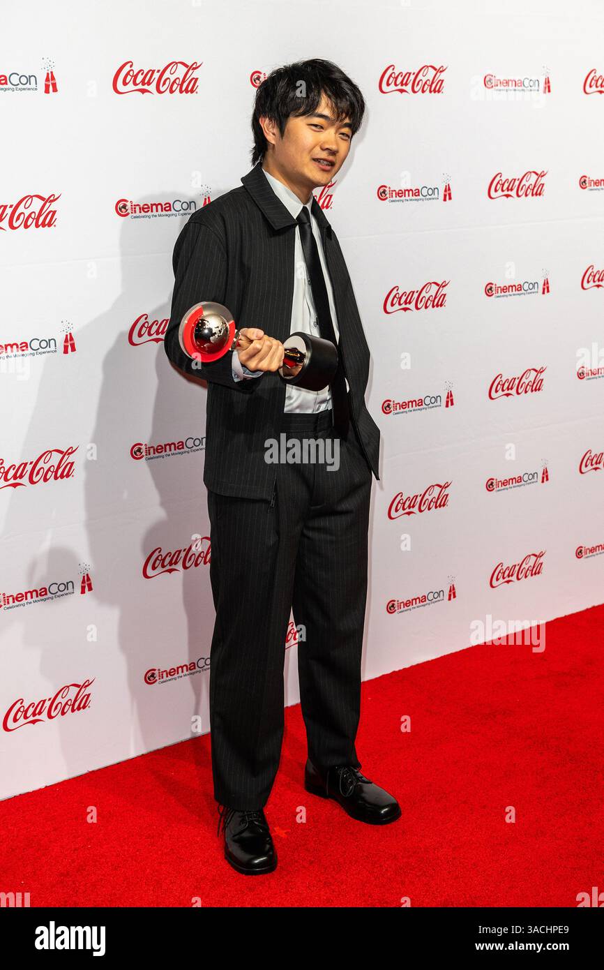 LAS VEGAS, Nevada - Ben Wang at the 2025 Cinemacon Big Screen ...
