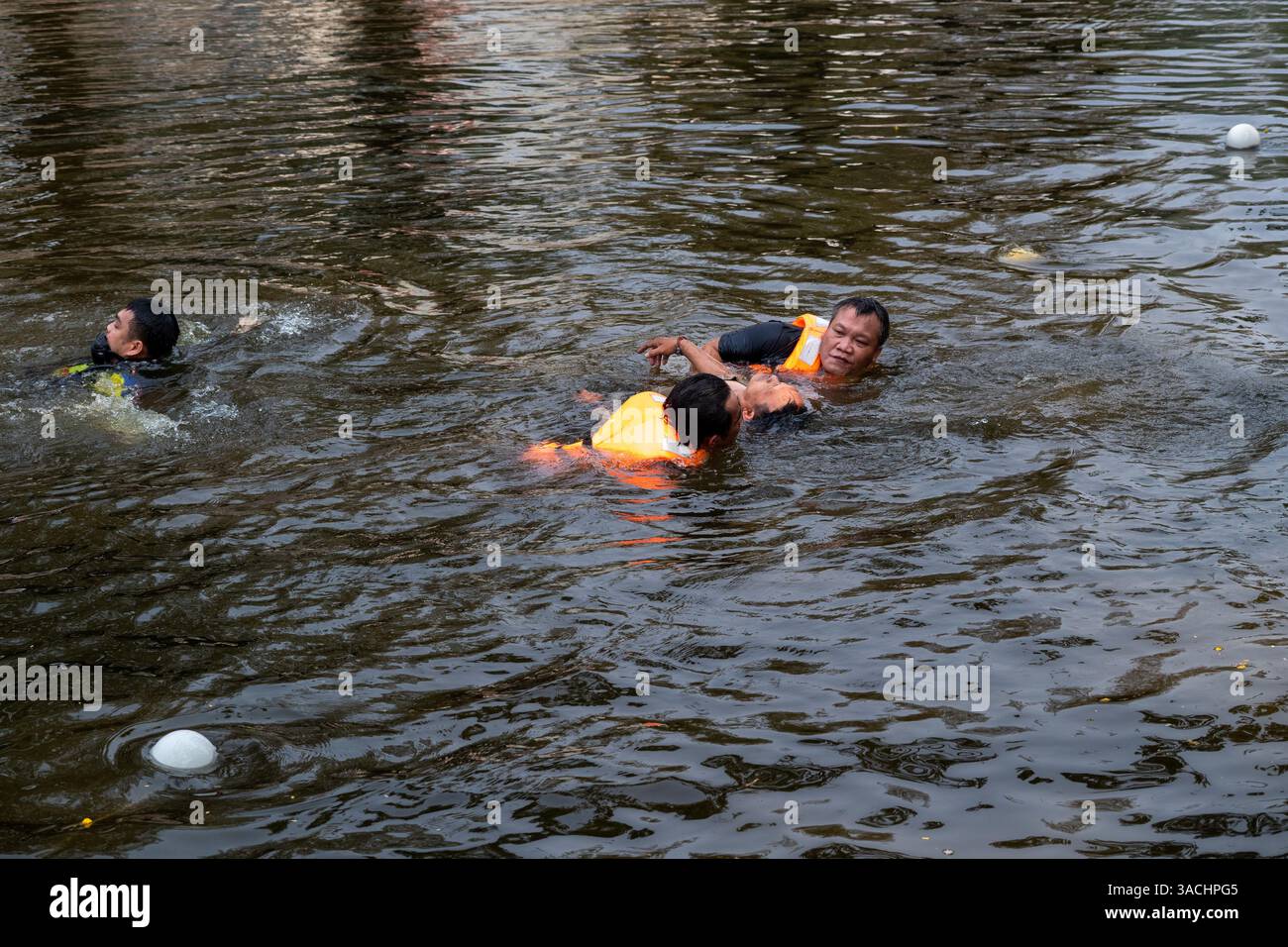 Chiang Mai, Thailand. 04th Apr, 2025. Disaster prevention and ...