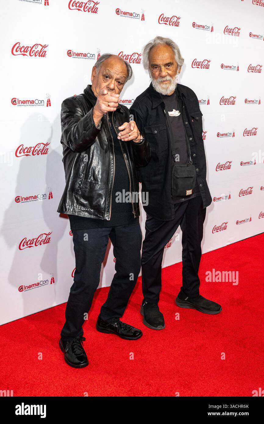 LAS VEGAS, Nevada - Cheech and Chong at the 2025 Cinemacon Big Screen ...