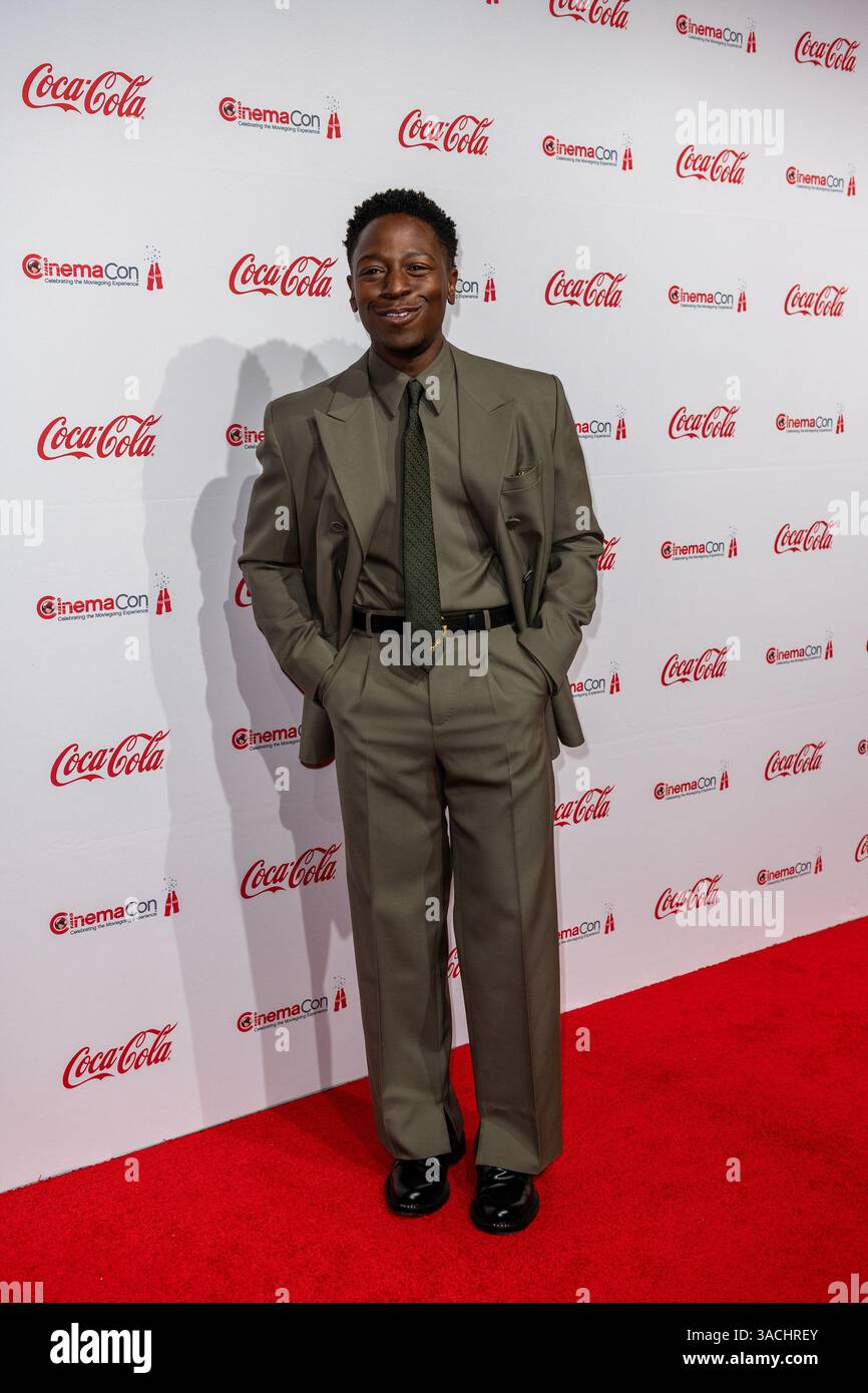 LAS VEGAS, Nevada - David Jonsson at the 2025 Cinemacon Big Screen ...