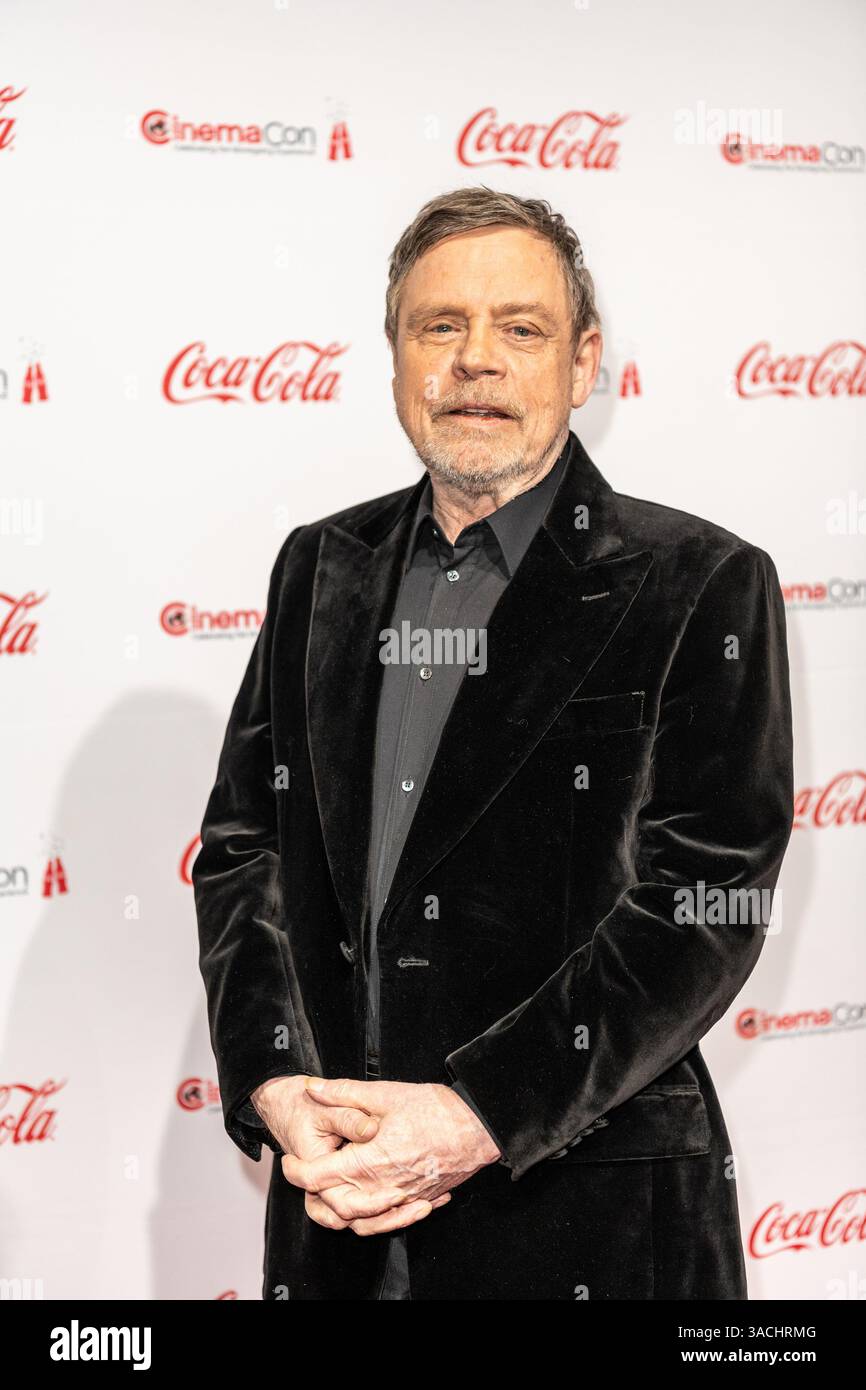 LAS VEGAS, Nevada - Mark Hamill at the 2025 Cinemacon Big Screen ...