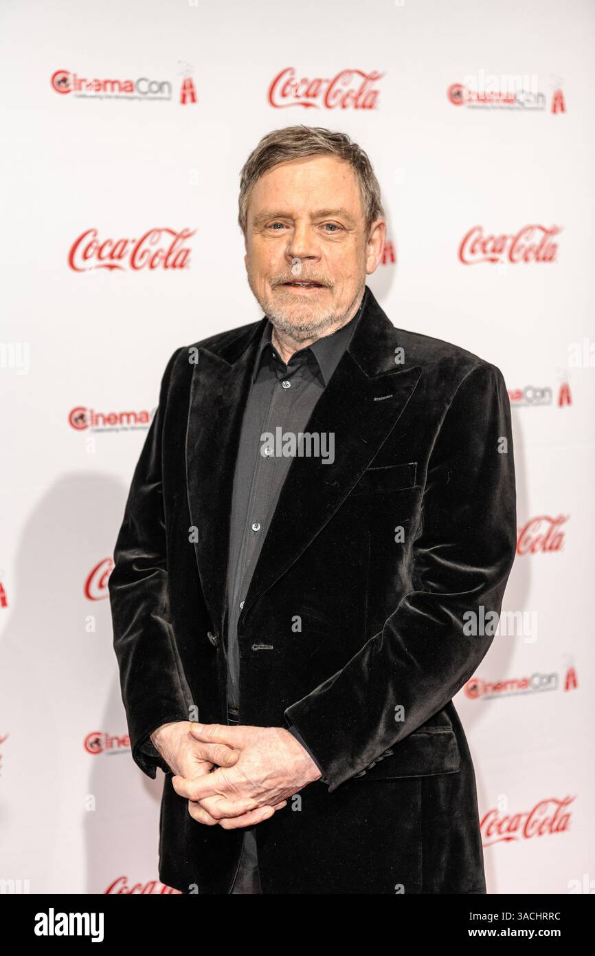 LAS VEGAS, Nevada - Mark Hamill at the 2025 Cinemacon Big Screen ...