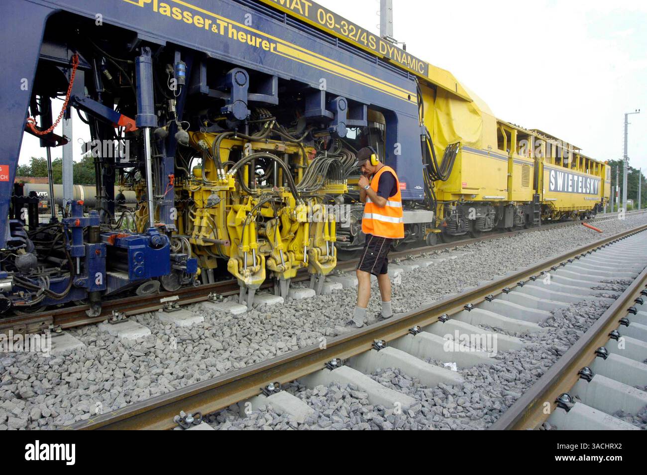 tracks and rails in railroad construction, for transportation by train ...
