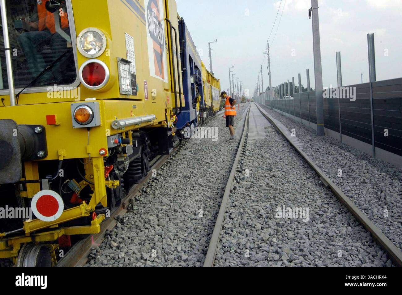 tracks and rails in railroad construction, for transportation by train ...