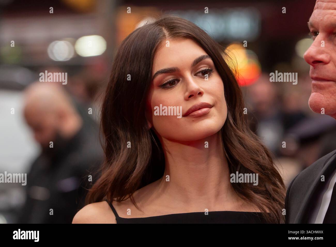 NEW YORK, NEW YORK - APRIL 03: Kaia Gerber attends "Good Night, And ...