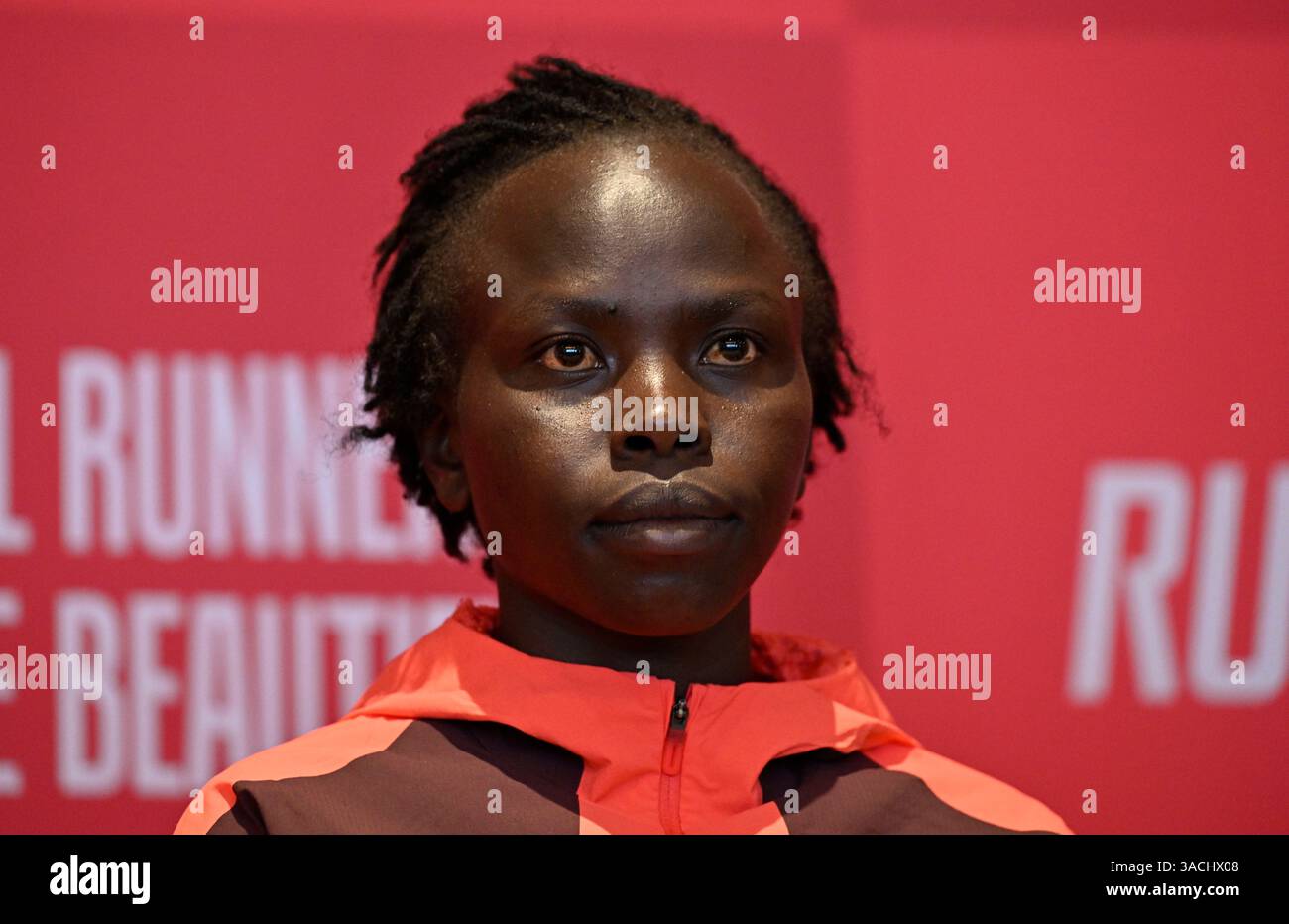 Prague, Czech Republic. 04th Apr, 2025. Athlete, Kenyan female long ...