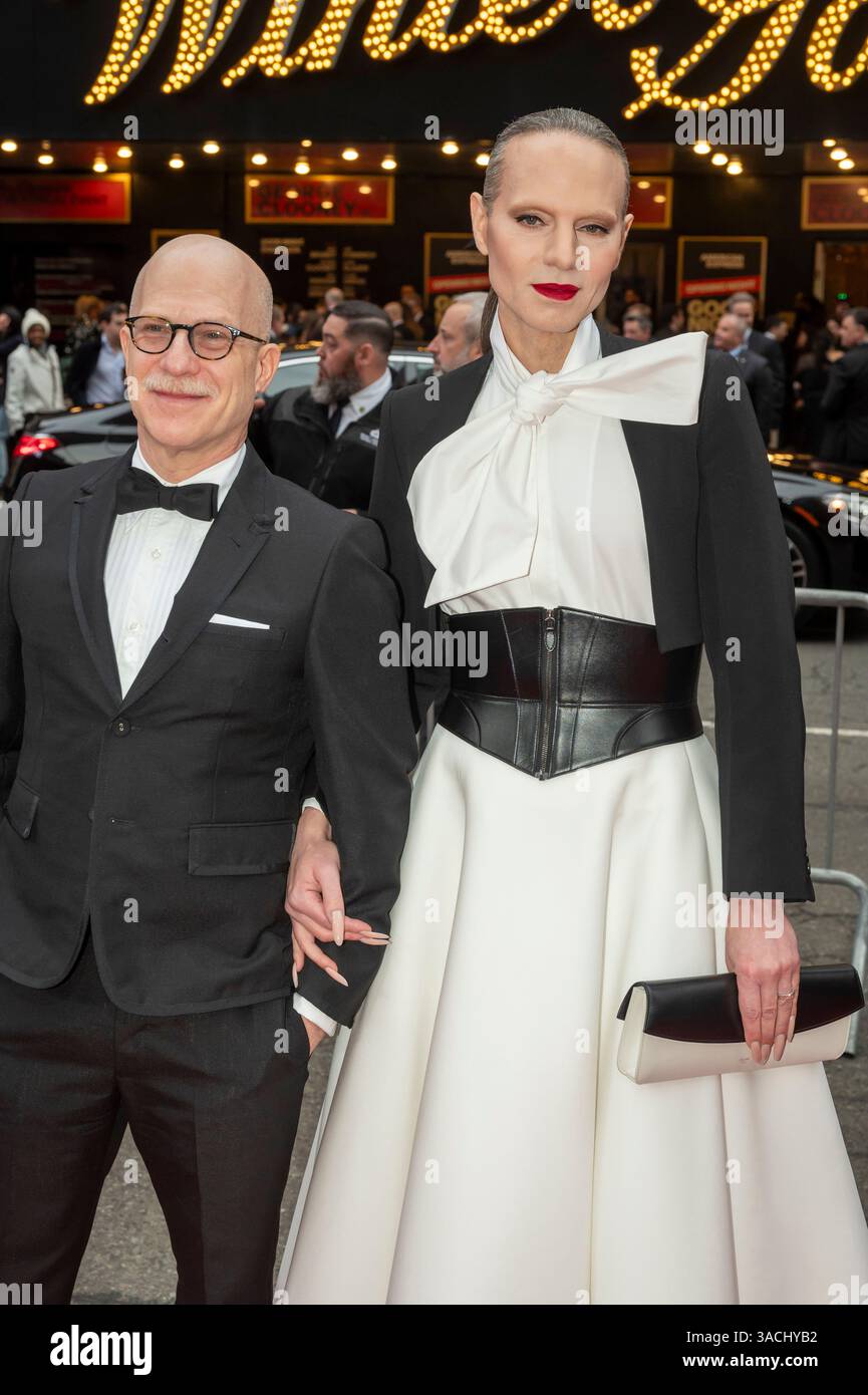 NEW YORK, NEW YORK - APRIL 03: (L-R) Richie Jackson and Jordan Roth ...