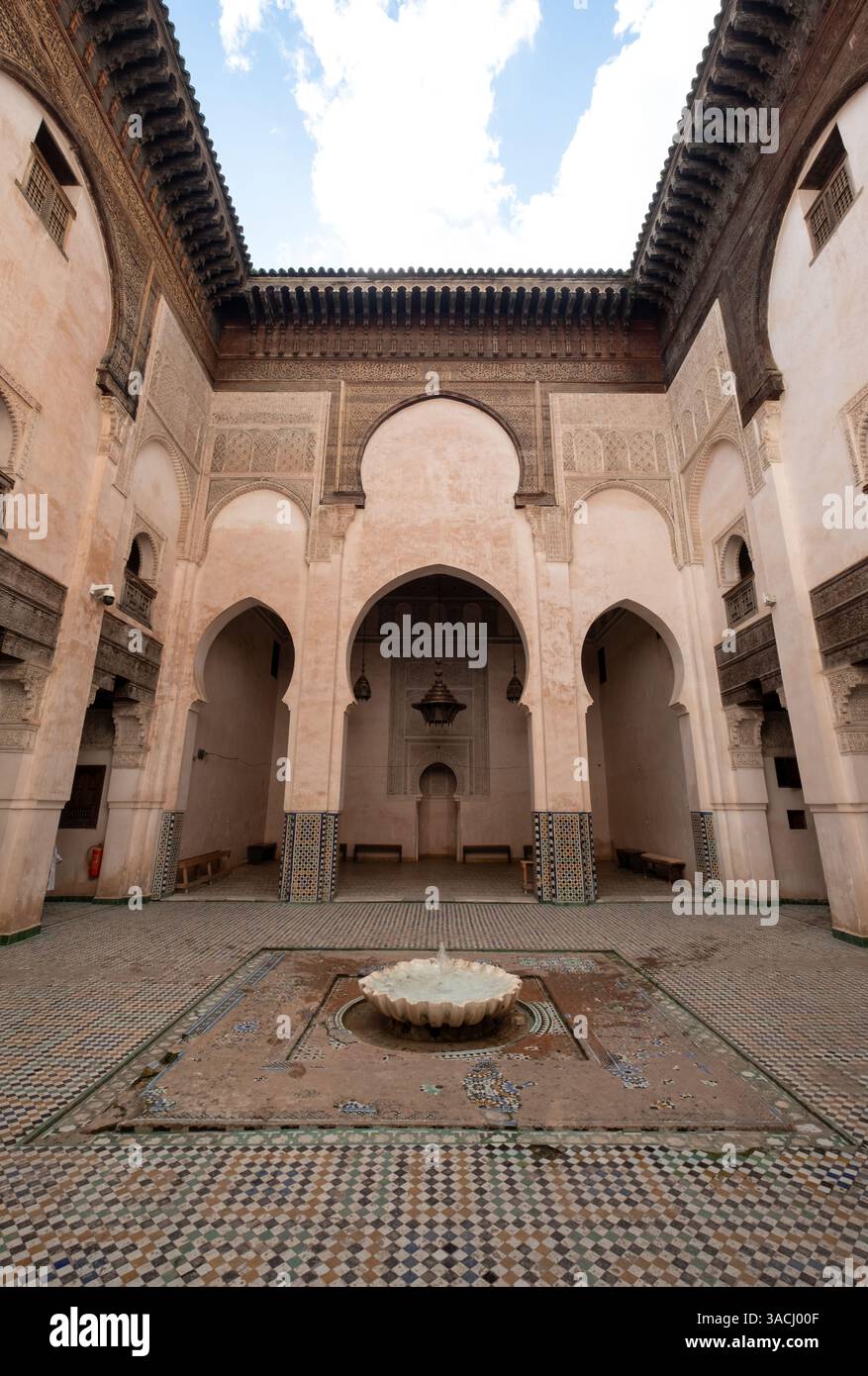 Historic Cherratine Madrasa, school of Islamic education in the old ...