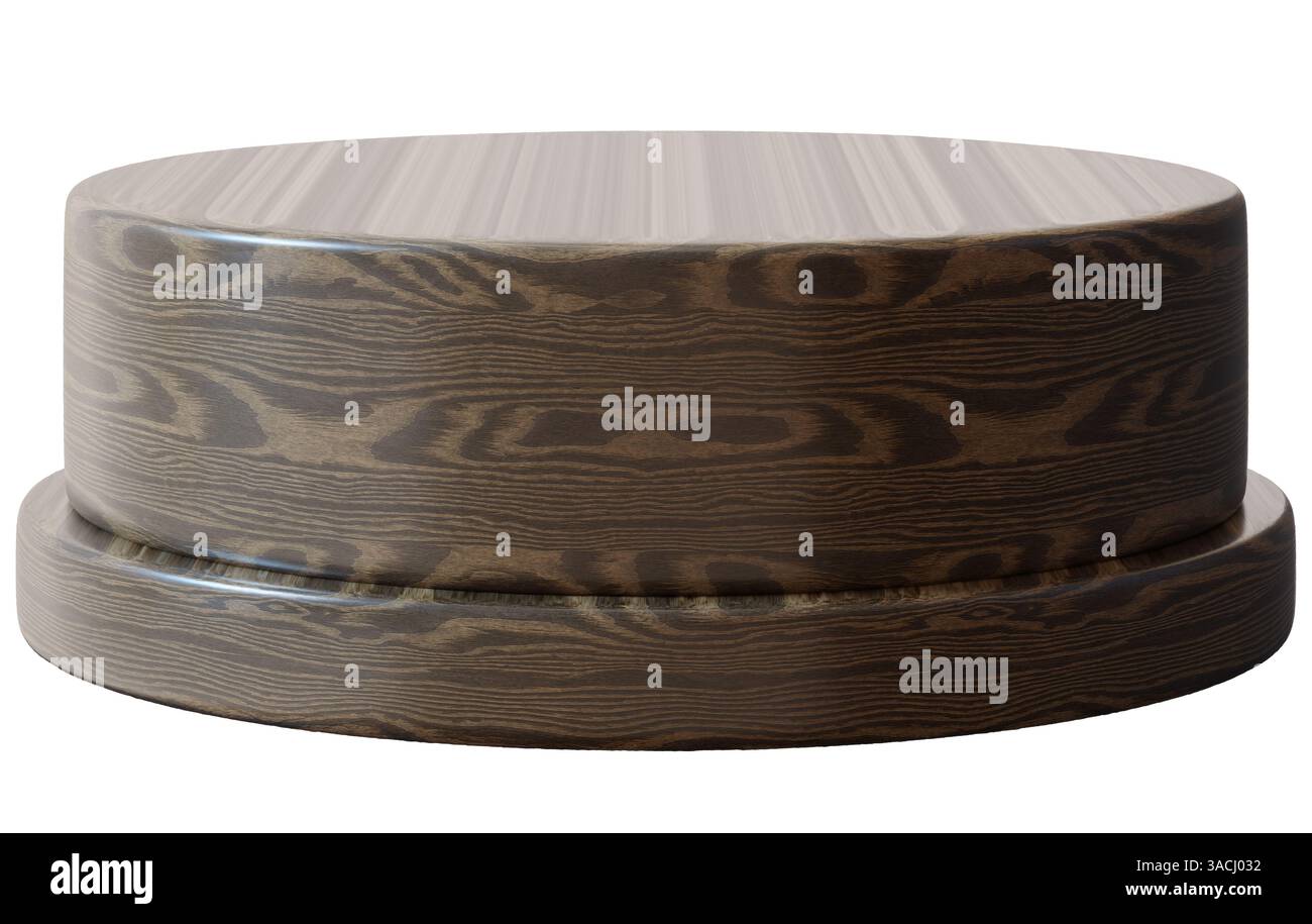 This podium serves as an effective display platform for products ...