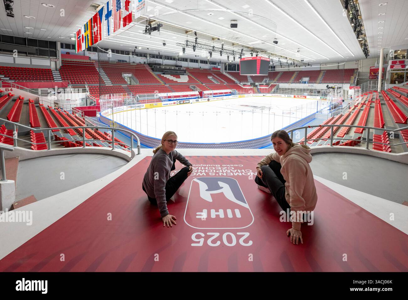 Budweis, Czech Republic. 04th Apr, 2025. Czech Republic will host the ...