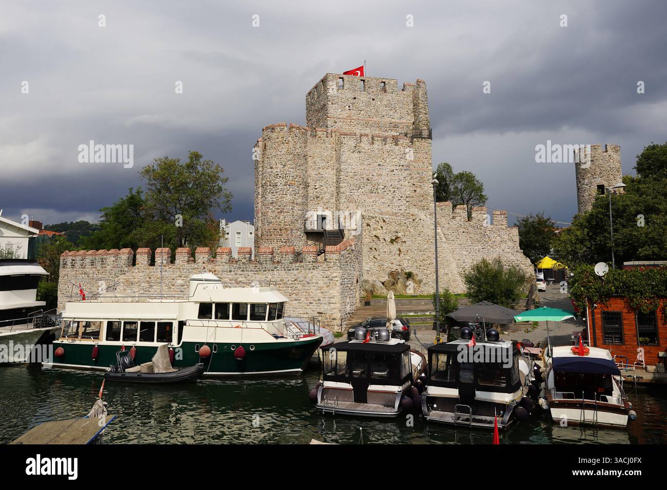 Anadolu Hisari Castle in Istanbul City, Turkiye Stock Photo - Alamy