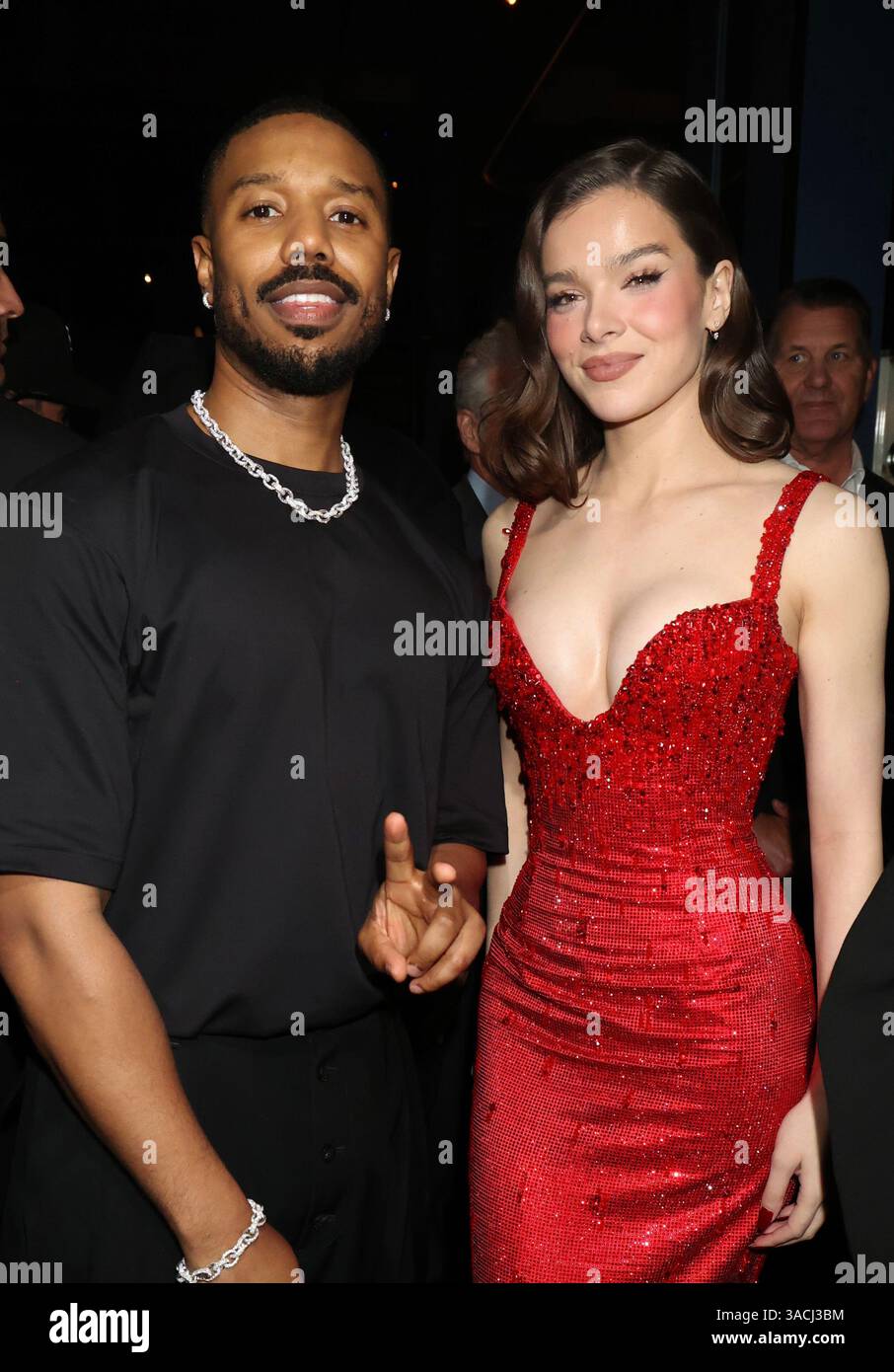 New York, NY, USA. 3rd Apr, 2025. Michael B. Jordan and Hailee ...