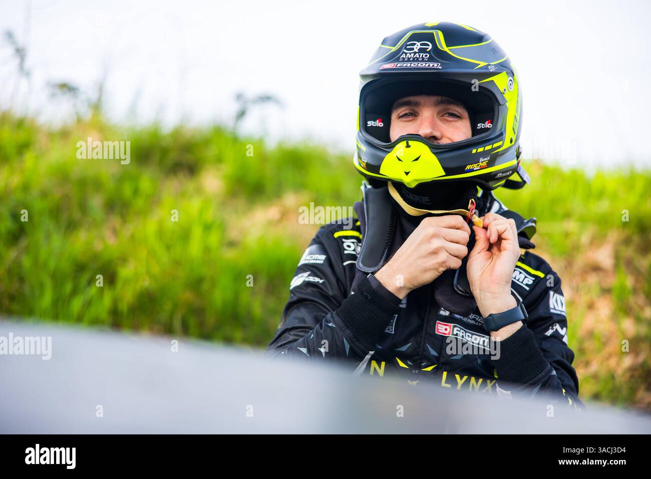 Capdenac, France. 04th Apr, 2025. SARRAZIN Pablo, ROCHE Yannick ...