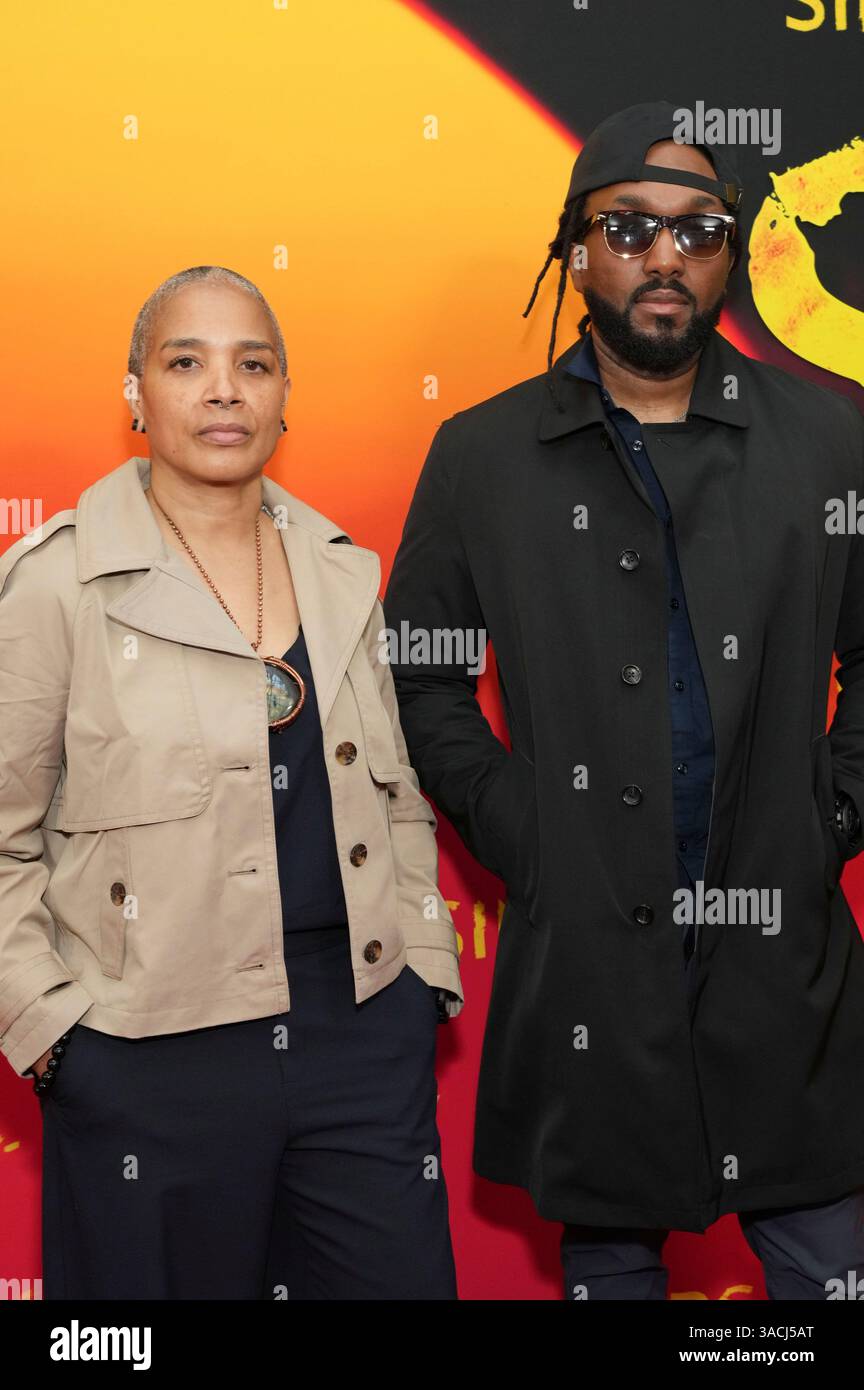 Lin Que Ayoung und Rashad Frett bei der Premiere des Kinofilms 'Sinners ...