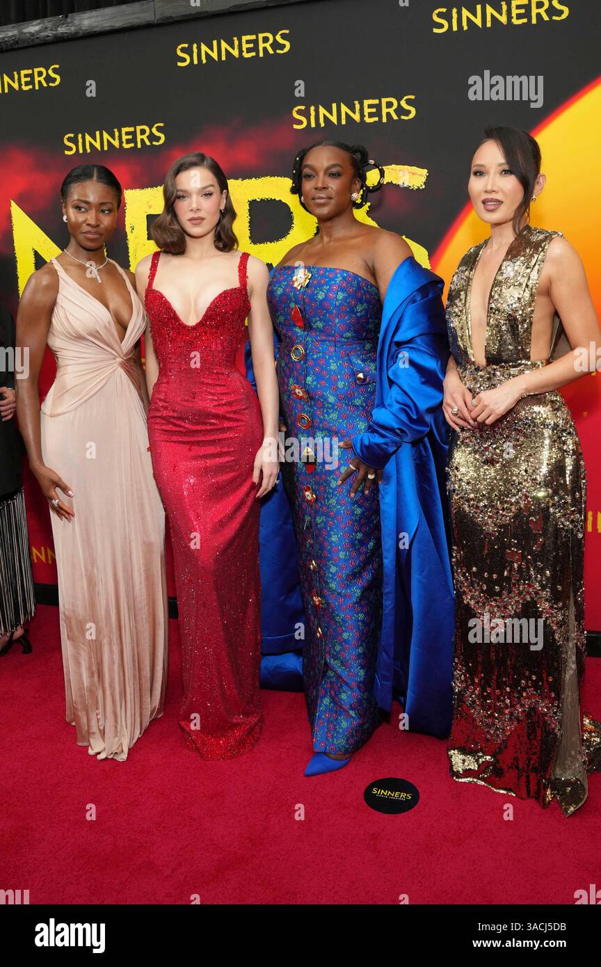 Jayme Lawson, Hailee Steinfeld, Wunmi Mosaku und Li Jun Li bei der ...