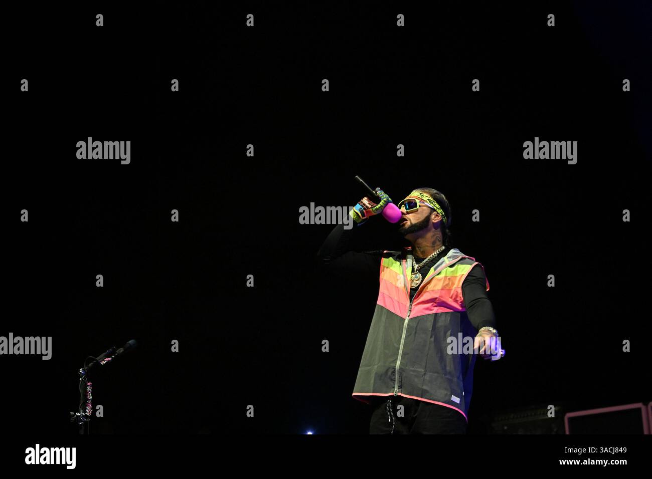 Paris, France. 02nd Apr, 2025. Riff Raff, Loserville 2025 performs at ...