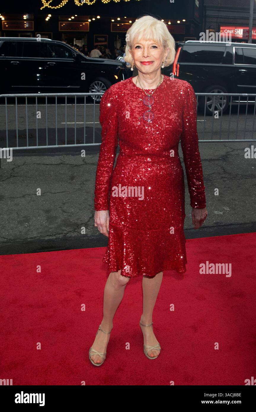 Lesley Stahl bei der Broadway-Premiere des Theaterstücks 'Good Night ...