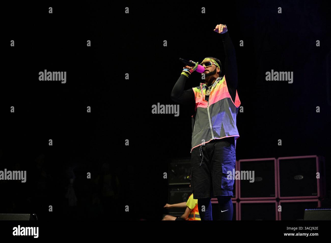 Paris, France. 02nd Apr, 2025. Riff Raff, Loserville 2025 performs at ...