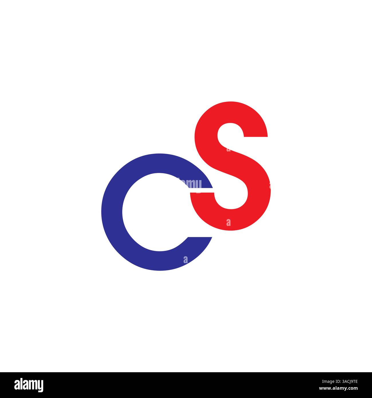 Cs clean logo Stock Vector Images - Alamy