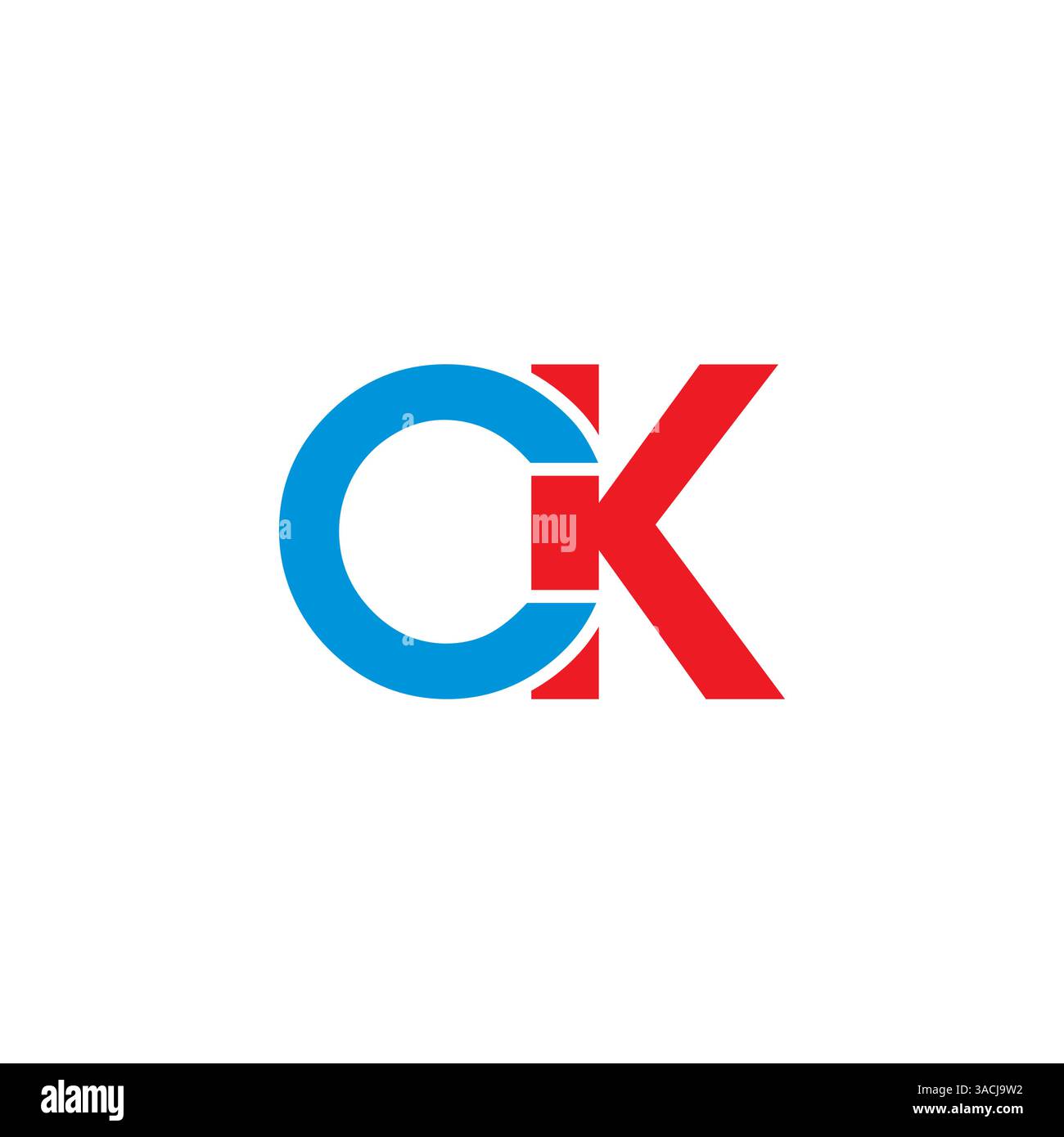 CK, KC Letter logo design template vector Stock Vector Image & Art - Alamy