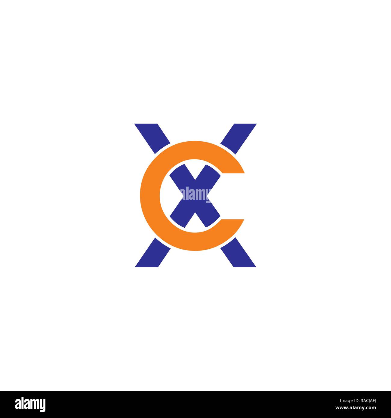 Cx letter design hi-res stock photography and images - Alamy