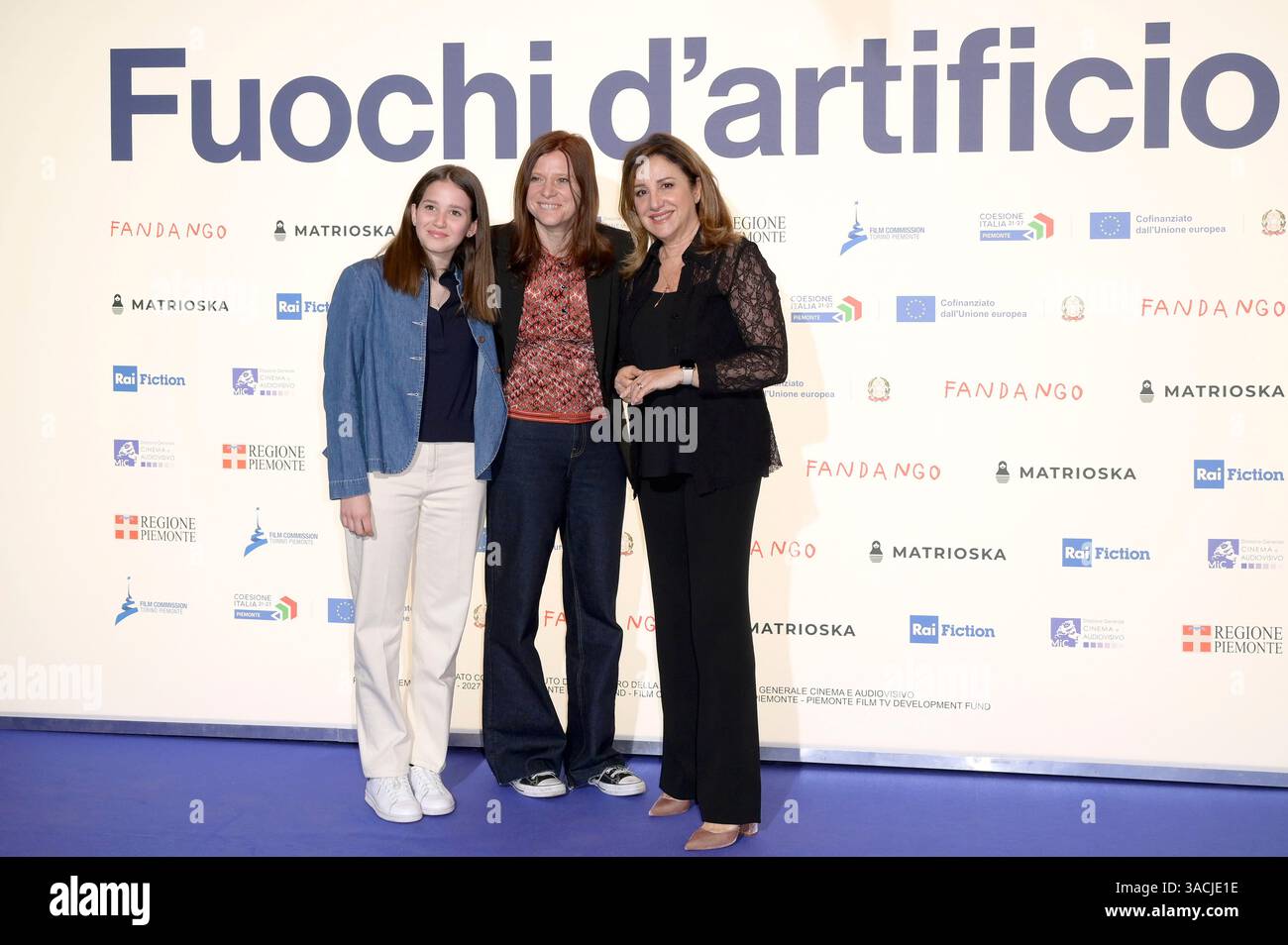 Anna Losano, Susanna Nicchiarelli und Carla Signoris beim Photocall zur ...
