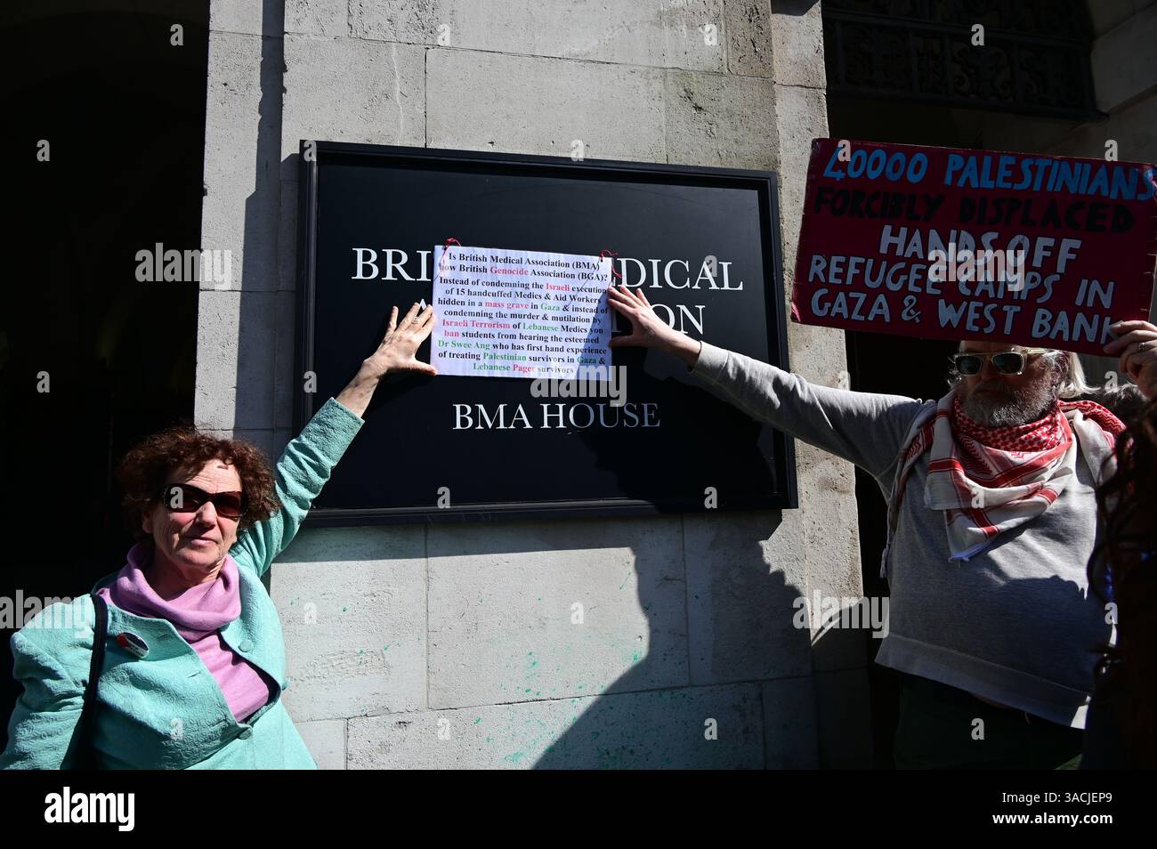 BMA House, LONDON, UK. 4th Apr, 2025. British Medical Association ...