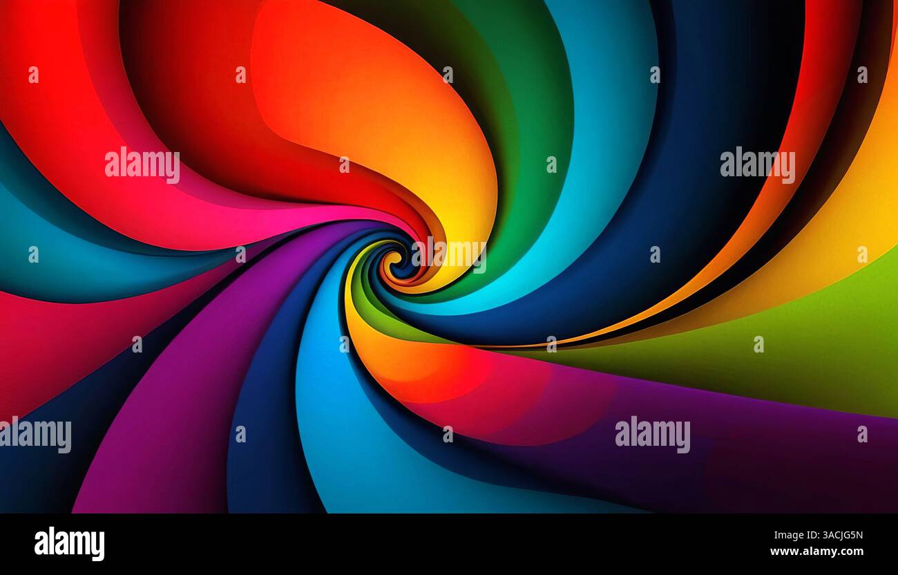 Bright abstract multicolor background for design, generative ai Stock ...
