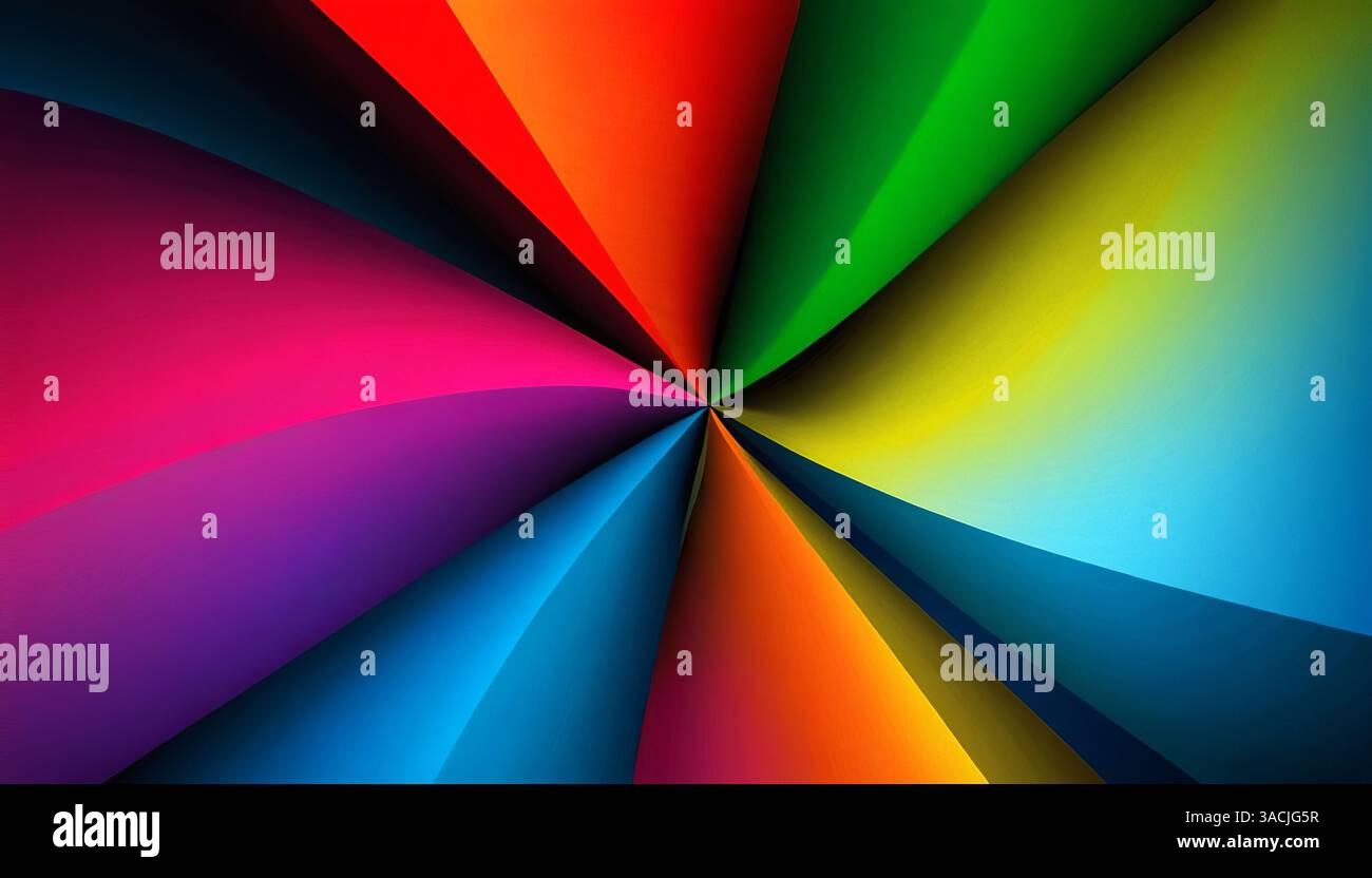 Bright abstract multicolor background for design, generative ai Stock ...