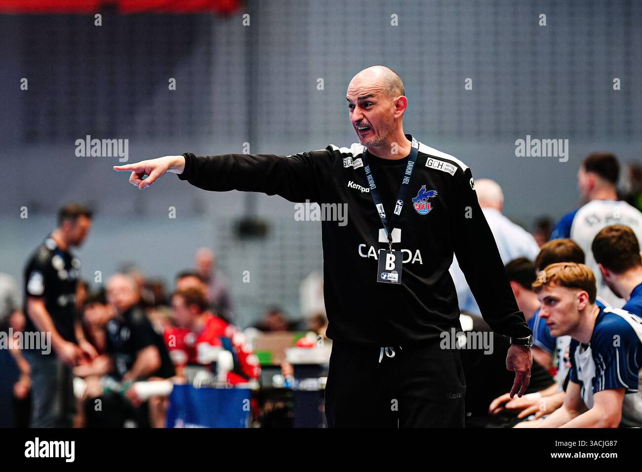Emir Kurtagic (1. VfL Potsdam, Trainer) GER, Handball Sport Verein ...