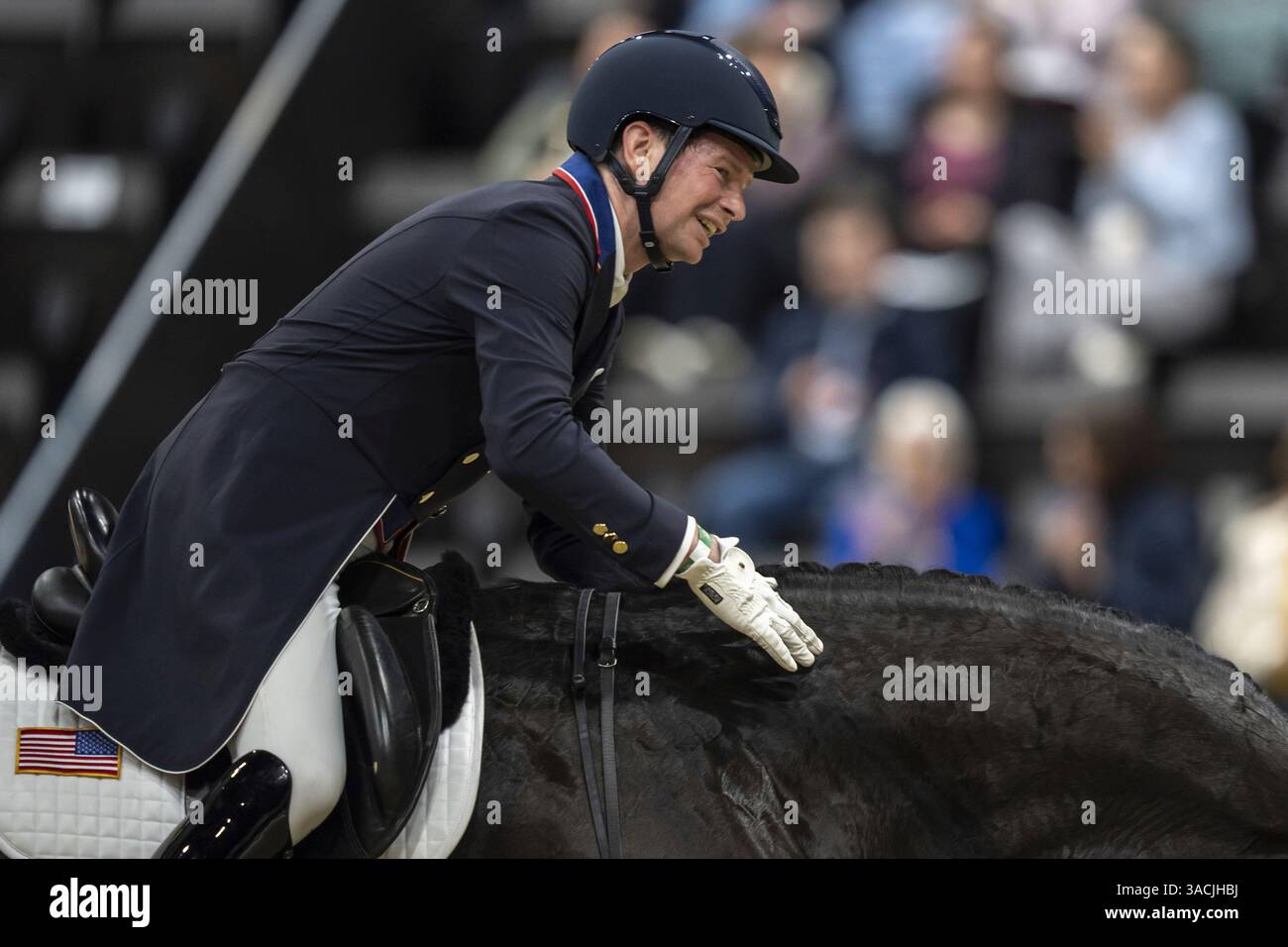 United States' Kevin Kohmann on Duenensee competes in the equestrian ...