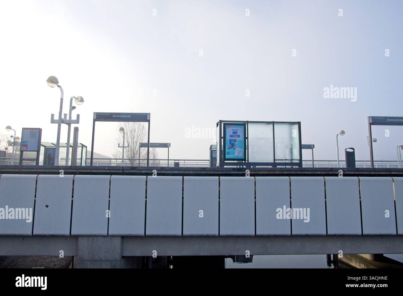 Amsterdam Netherlands - 27 March 2025 - Amsterdam Metrostation ...
