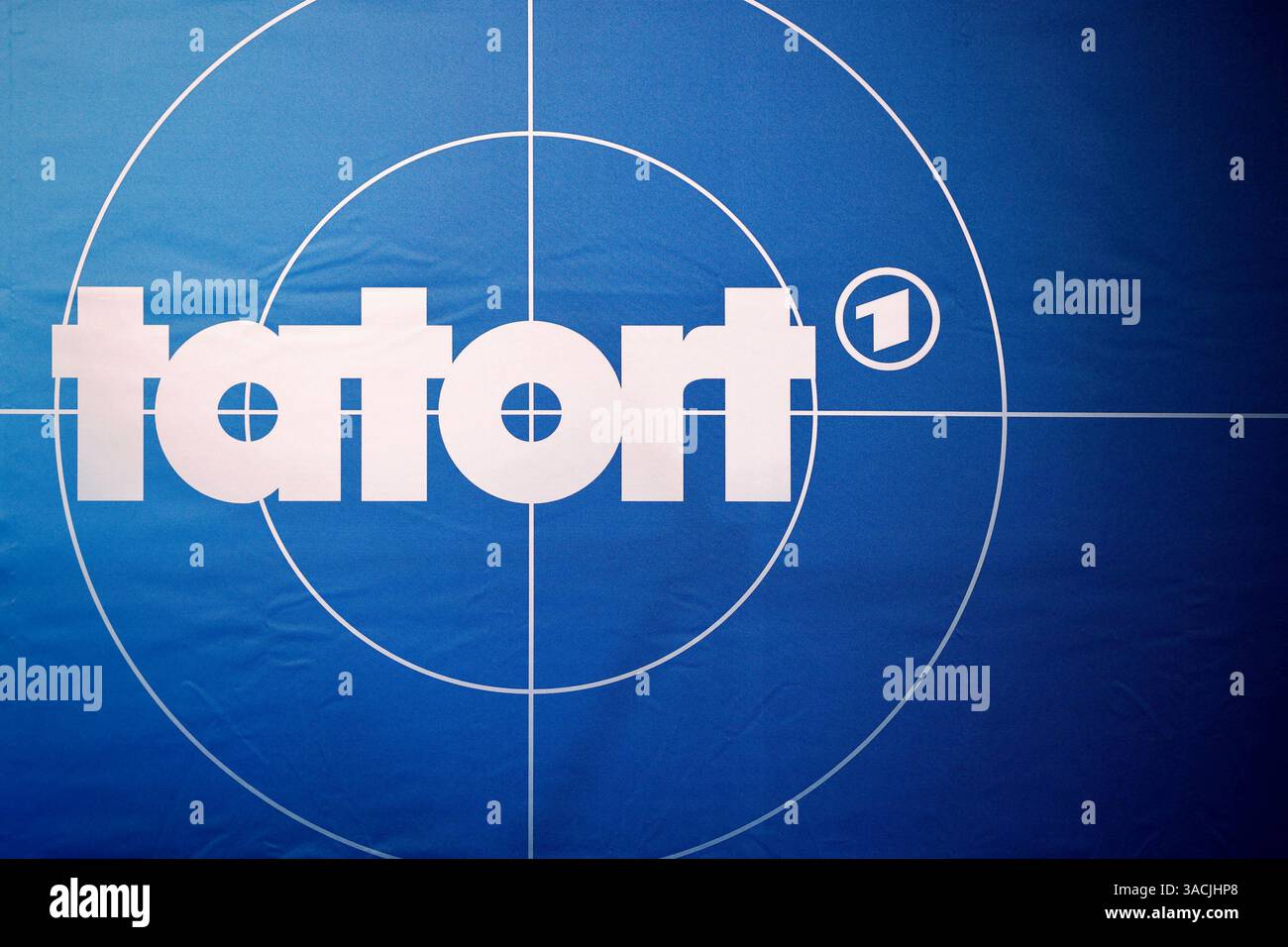 Das Logo der Krimi-Reihe Tatort bei einem Fototermin zur Premiere des ...