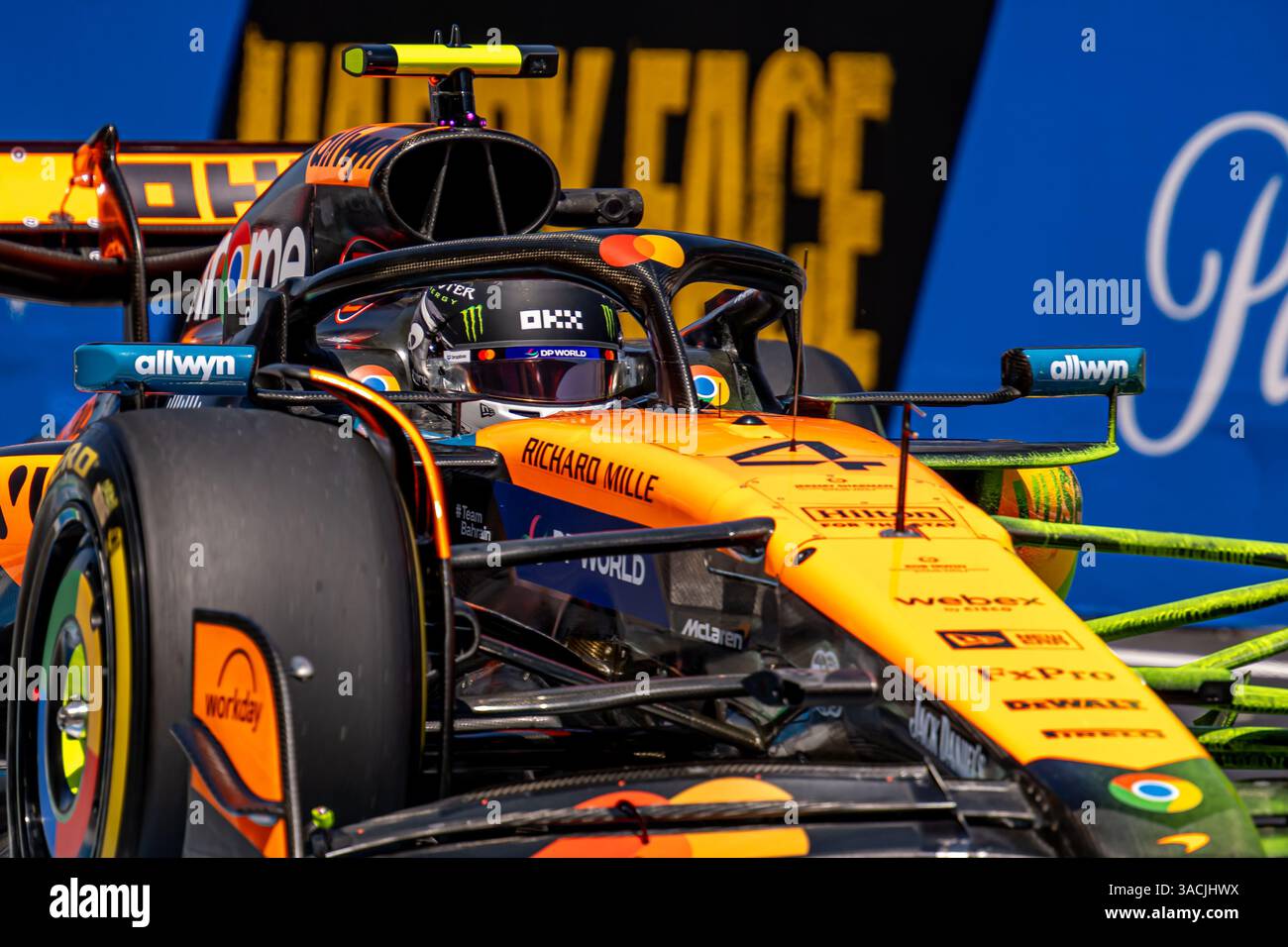 SUZUKA INTERNATIONAL RACING COURSE, JAPAN - APRIL 04: Lando Norris, McLaren F1 MCL39 from United ...