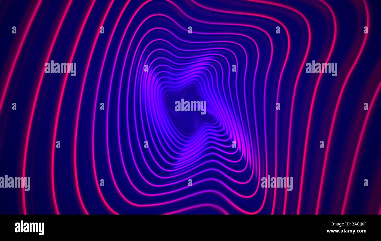 Animation line moving in wave hi-res stock photography and images - Alamy