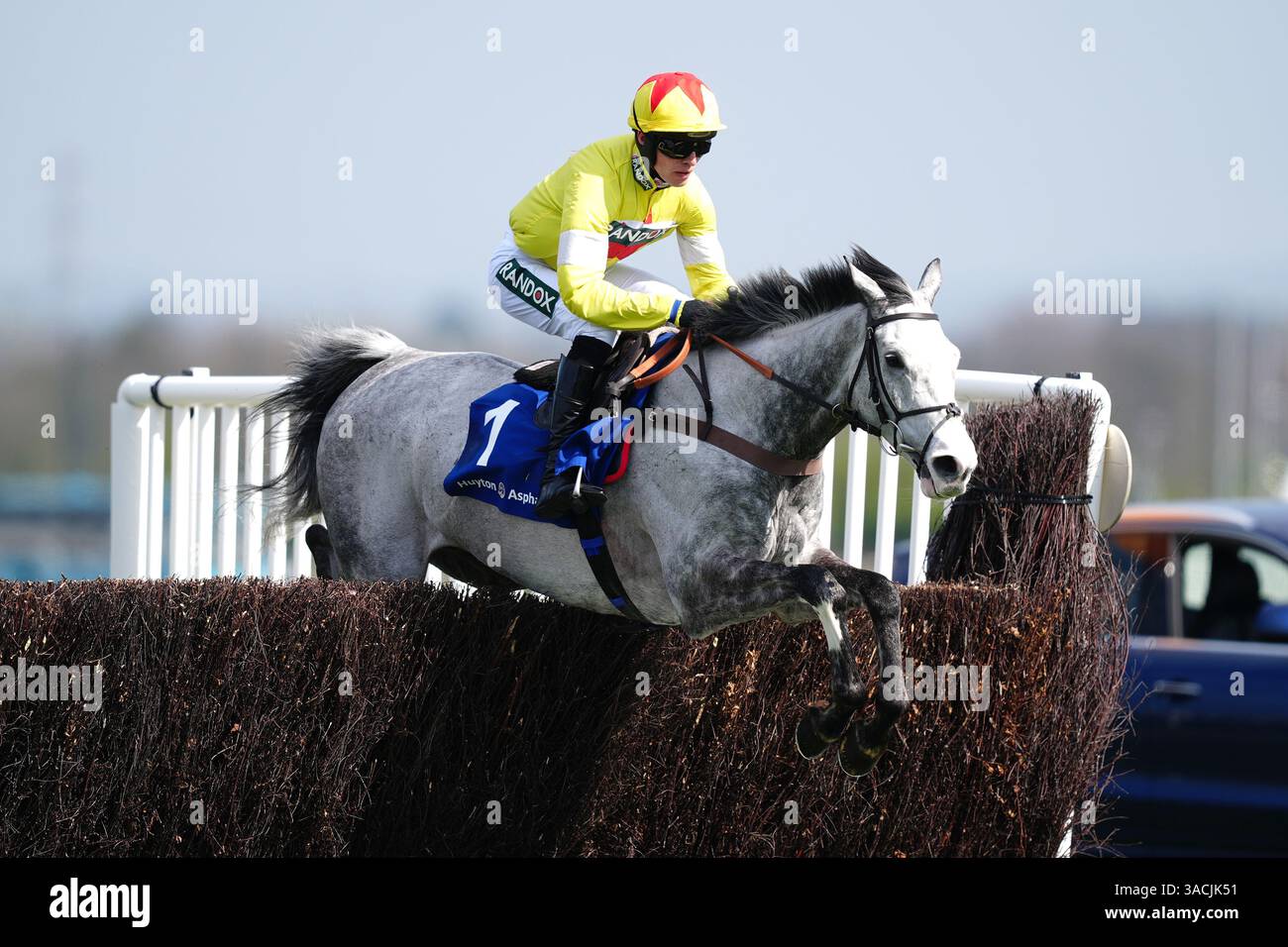Caldwell Potter ridden by Harry Cobden on their way to winning the ...