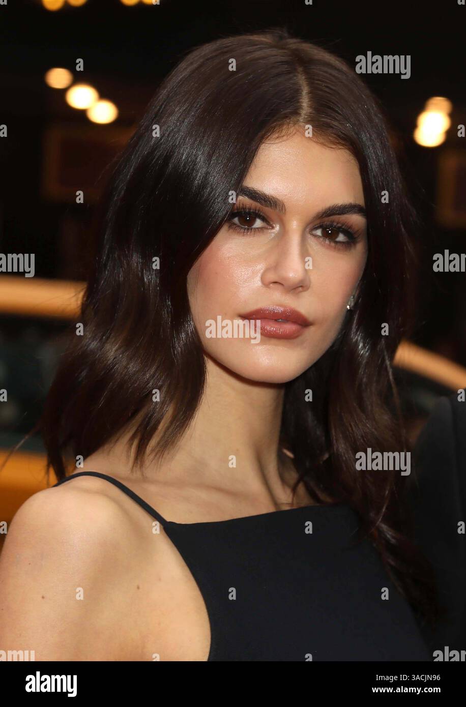 April 3, 2025, New York, New York, USA: Model KAIA GERBER seen at the ...