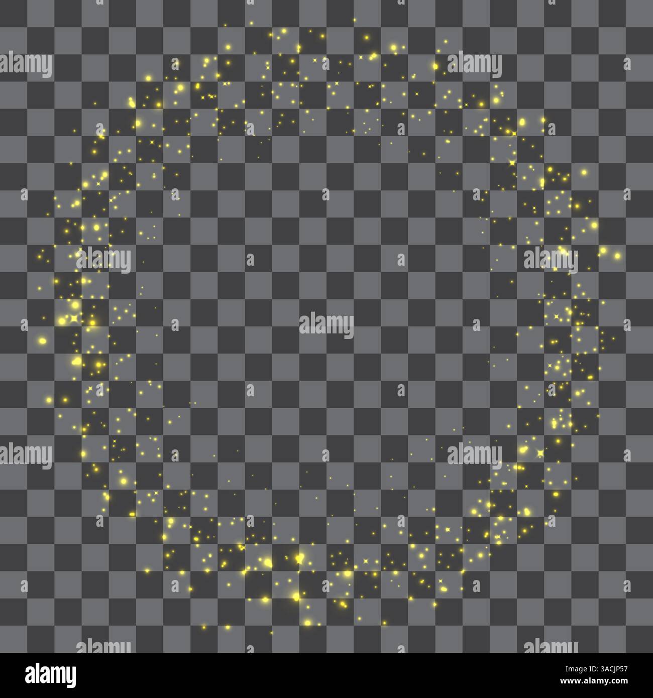 Flying star particles sparkling light Stock Vector Images - Alamy