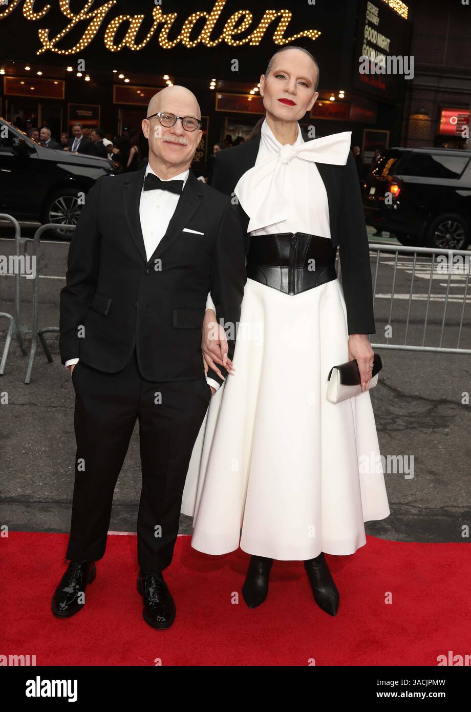 April 3, 2025, New York, New York, USA: RITCHIE JACKSON and JORDAN ROTH ...