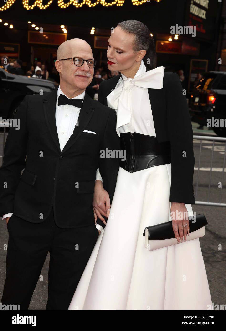 April 3, 2025, New York, New York, USA: RITCHIE JACKSON and JORDAN ROTH ...