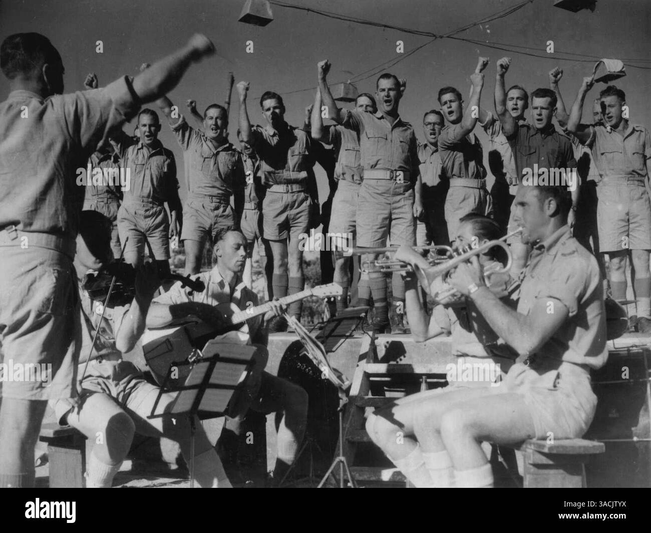 Continuing Musical Comedy.....Shots from the Army in Alice Springs ...