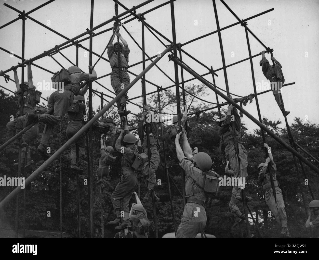 The Training of Airborne Forces At Aldershot -- A soldier who wishes to ...