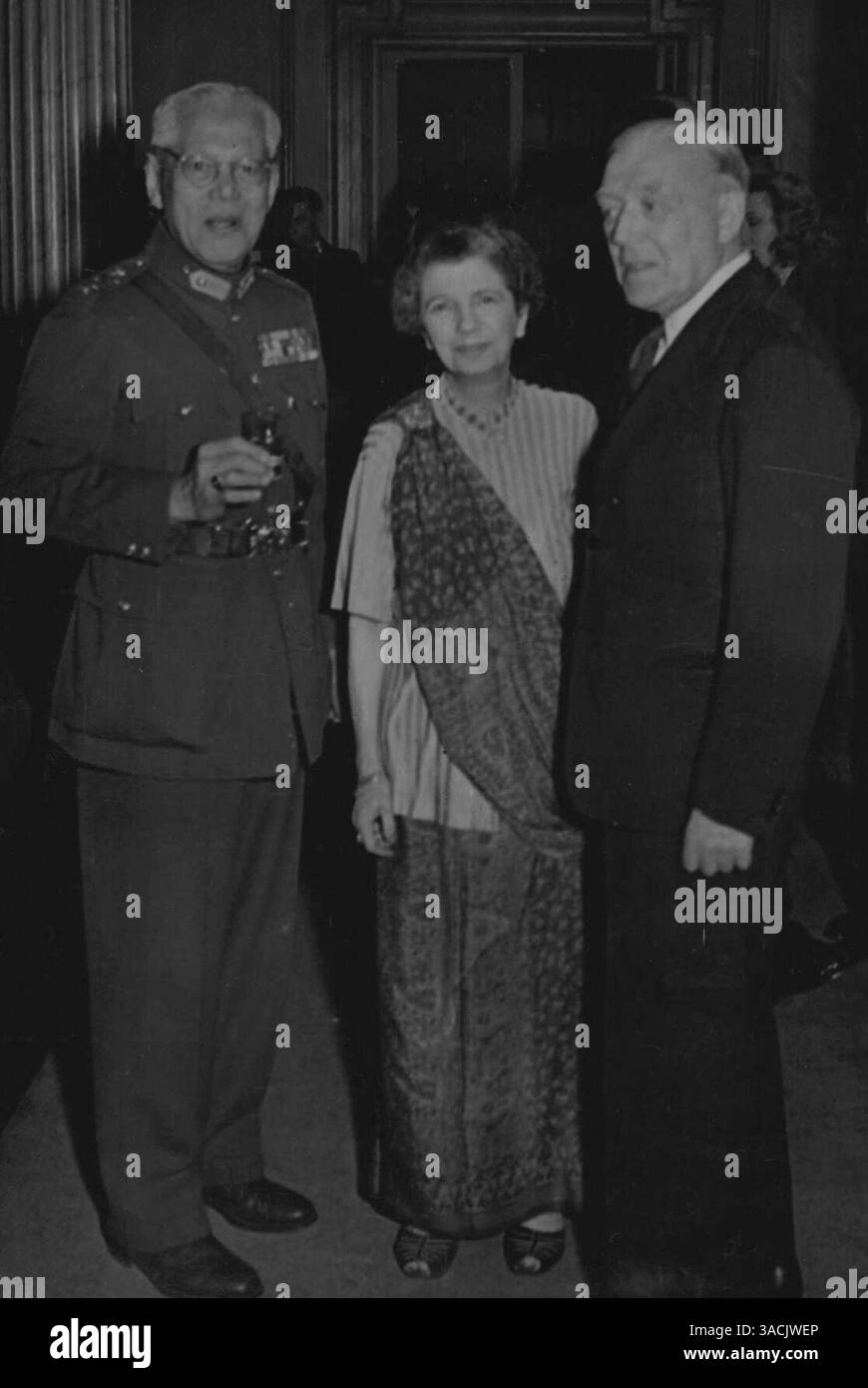 Sir Charles Brooke - Vyner & Lady. April 4, 1946 Stock Photo - Alamy