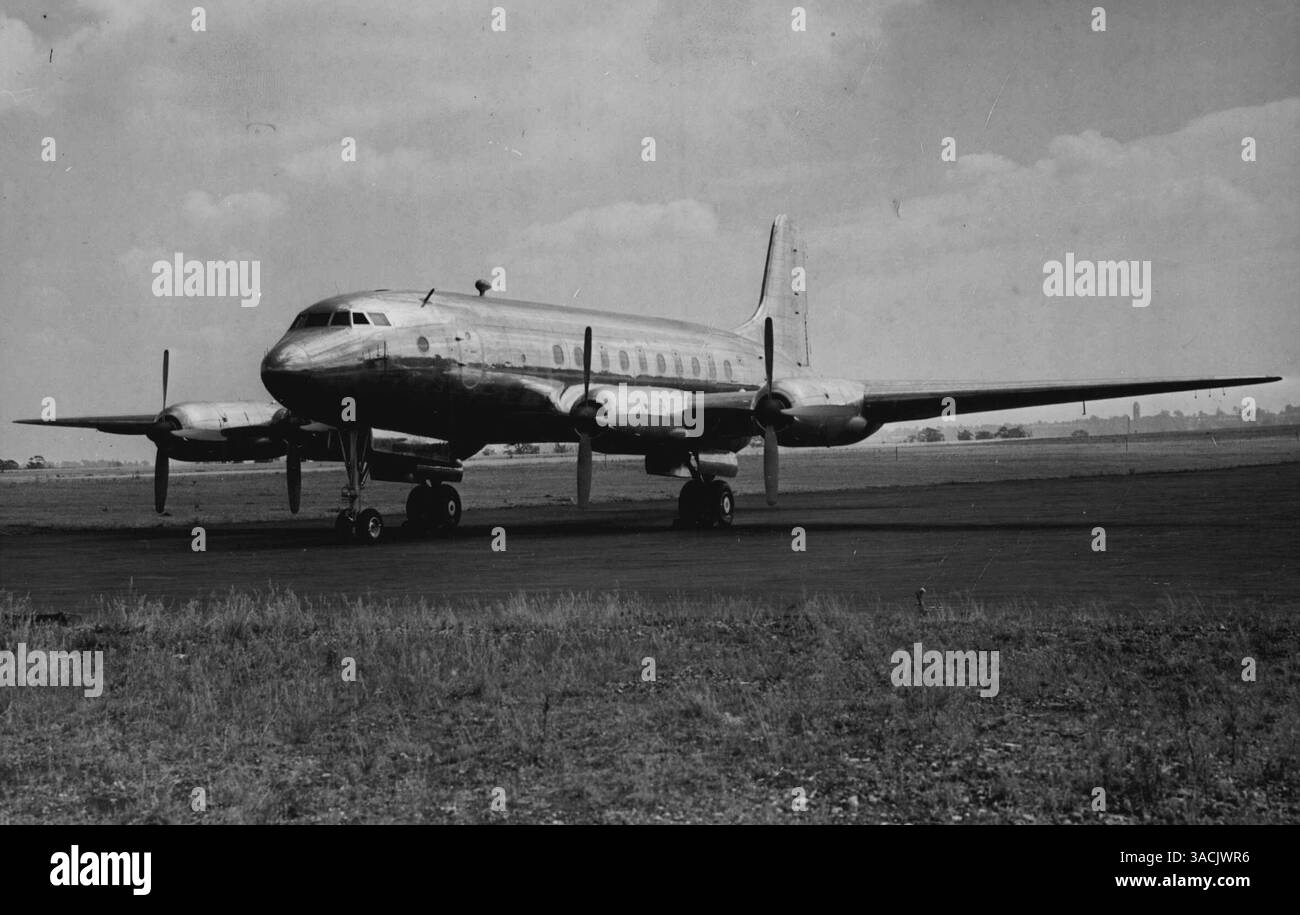 Biggest Turbo-Prop Airliner -- Pictured here is the Hermes V, the world ...