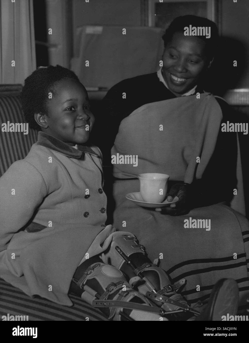 Polio princess smiles again. The smile is back on the face of little ...