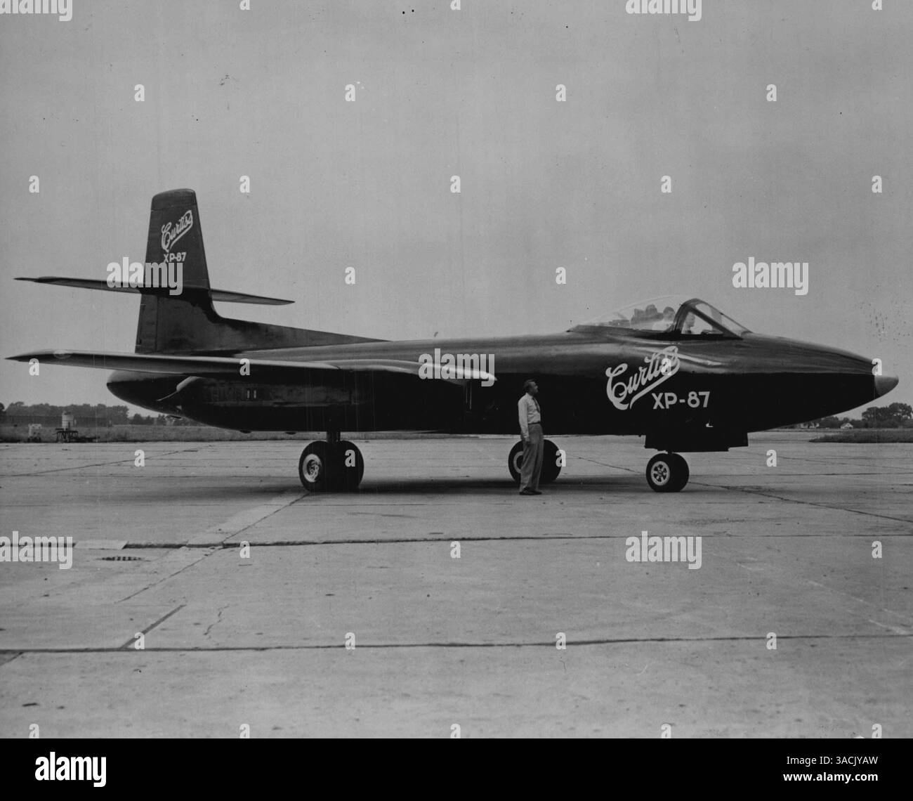The Army Air Forces' Newest Fighter Airplane, The Curtiss XP-87 -- The ...