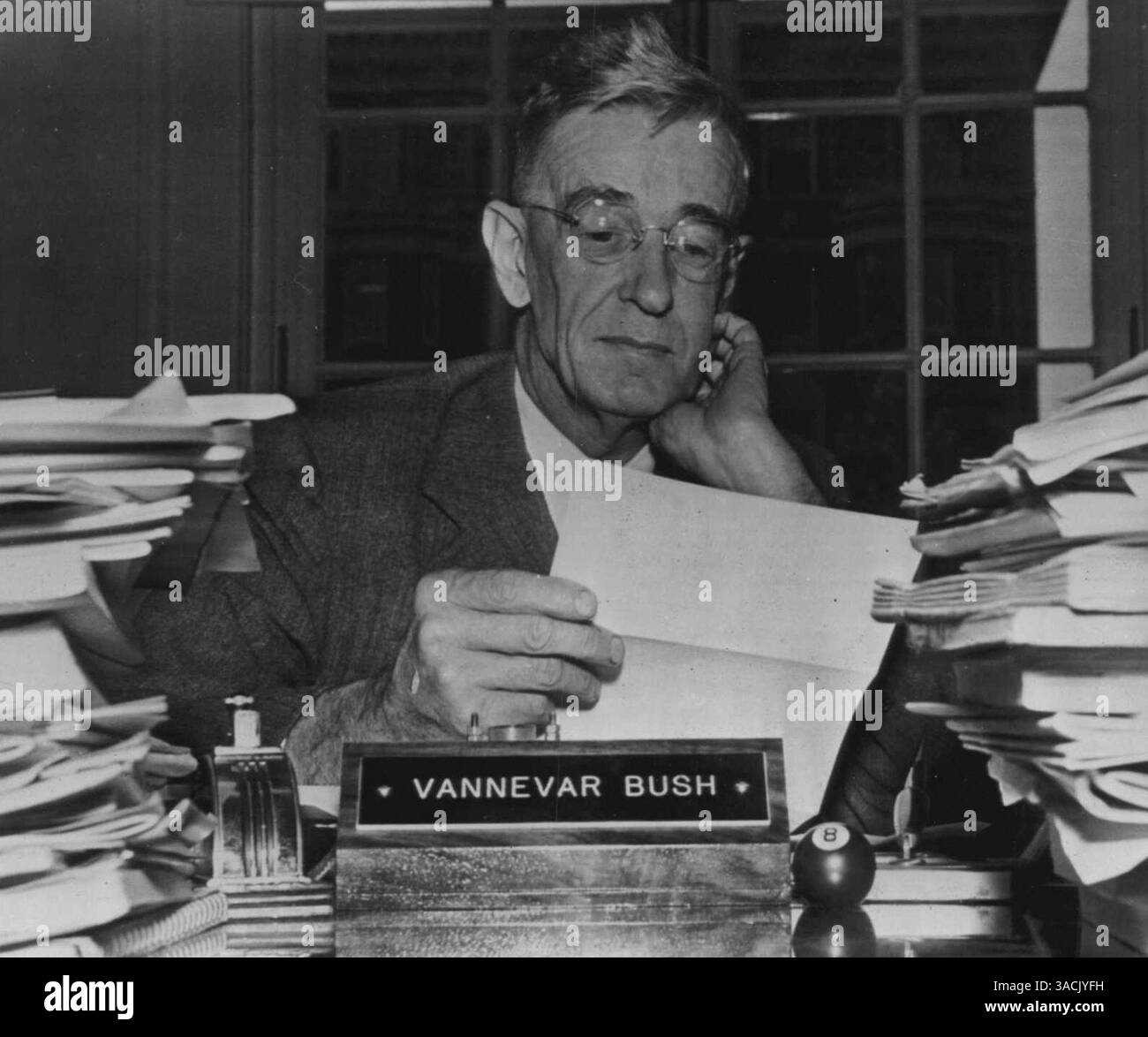 Named Research Board chief - Dr Vannevar Bush, a leader in Development ...