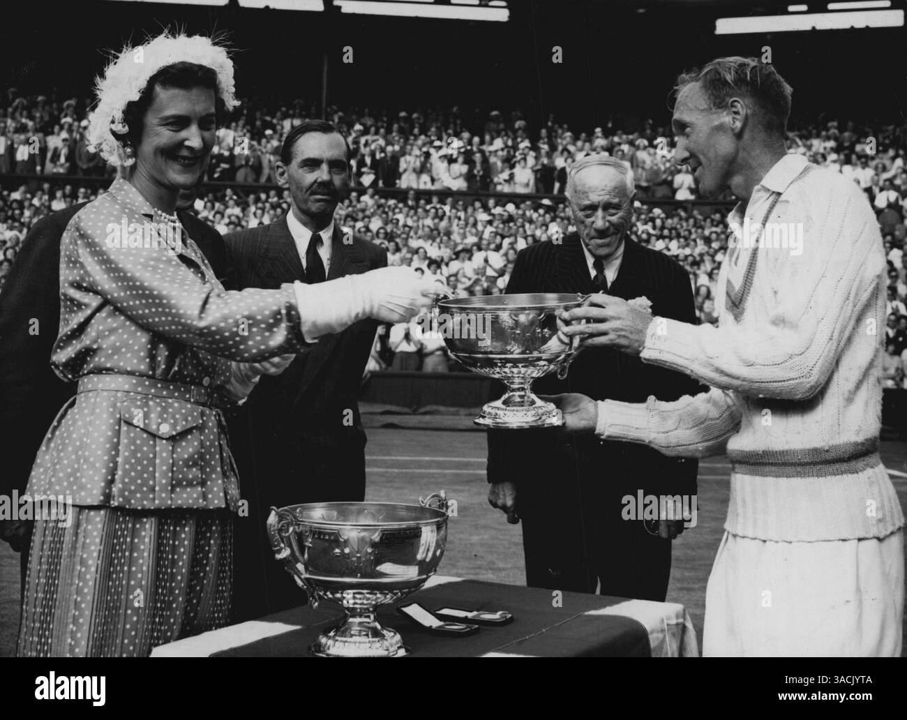 Doubles Crown Goes To Australia The Duchess Of Kent, President Of The ...